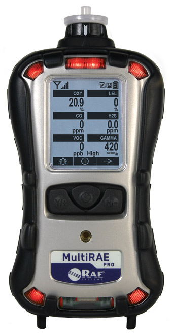 RAE Systems MultiRAE Pro Multi-Gas Detector | Enviro-Equipment Inc