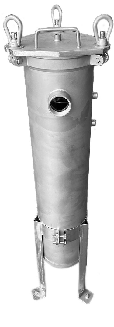 EEI #2 304 Stainless Steel Bag Filter Housing, 2" FNPT Inlet and Outlet ...