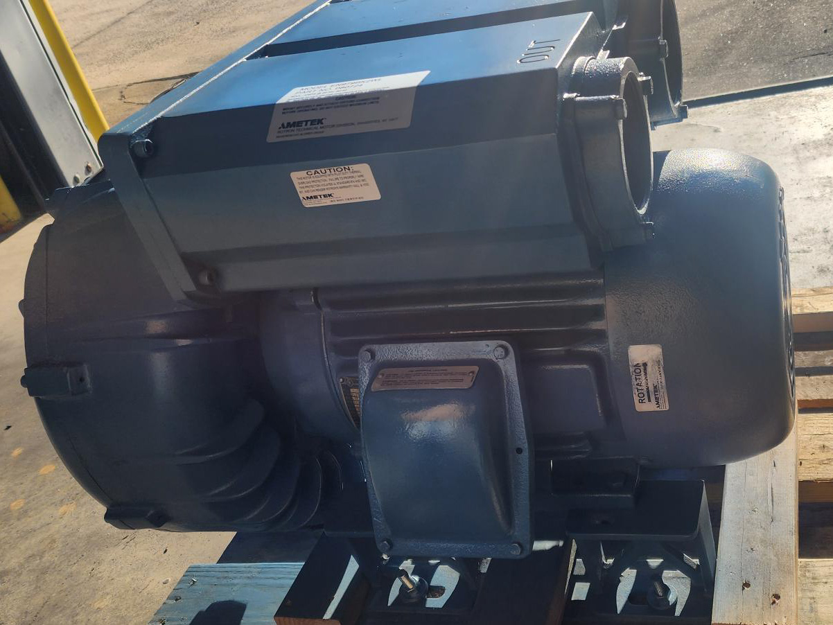 USED Rotron EN979BK72WL,20 HP, 208-230/460V, 3-Ph Explosion Proof Motor ...